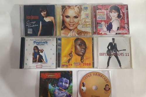 Диски CD / DVD музыка, мультики