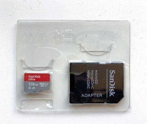 Карта памяти MicroSD SanDisk Ultra 128 гб