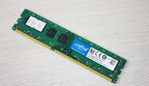 Оперативная память DDR3L 8 GB 1600 MHz Crucial