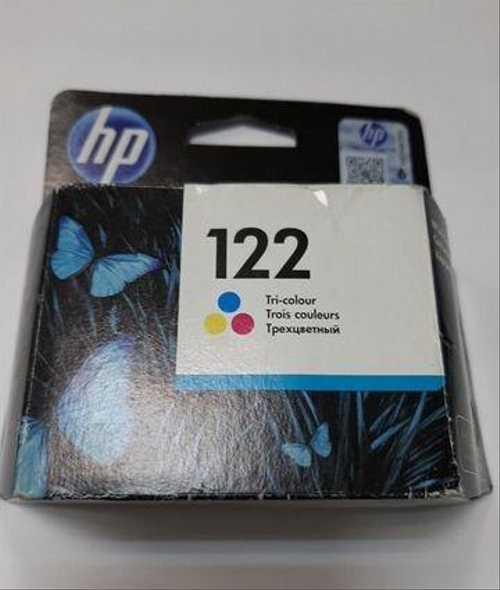 Картридж HP 122 струйный трехцветный (100 стр)