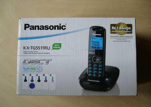 Panasonic KX-TG5511RU (радиотелефон)