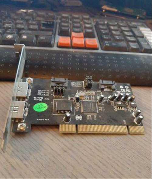 PCI контроллер SATA ST-LAB