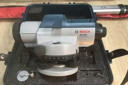 Нивелир Bosch GOL 20 D (с треногой и линейкой)