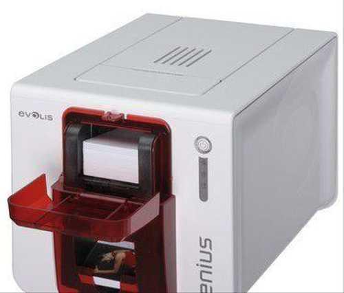Принтер пластиковых карт Evolis Zenius ZN1U0000RS