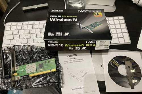 Wi-Fi адаптер Asus PCI-N10