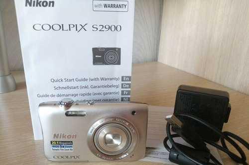 Компактный фотоаппарат Nicon Coolpix S2900