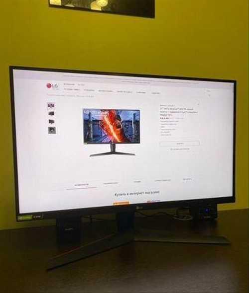 27" QHD Монитор LG UltraGear 27GL83A (144Гц)