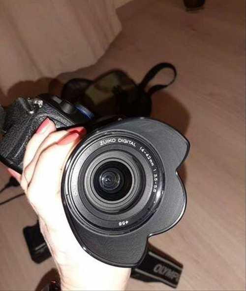 Зеркальный фотоаппарат olympus e-450