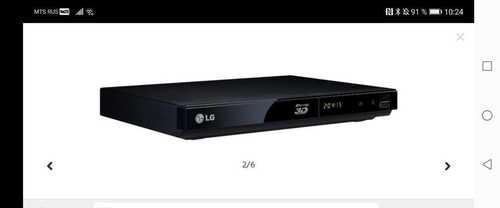 Tv плеер LG 3d blu-ray bp325