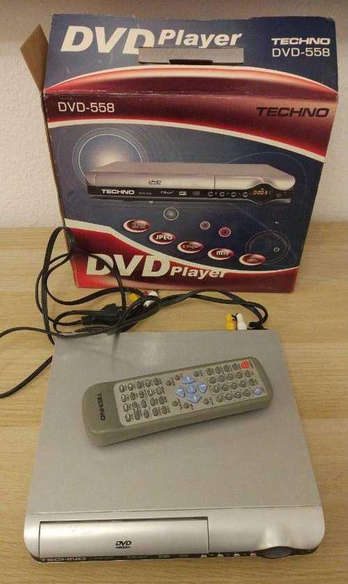 DVD плеер techno DVD-558