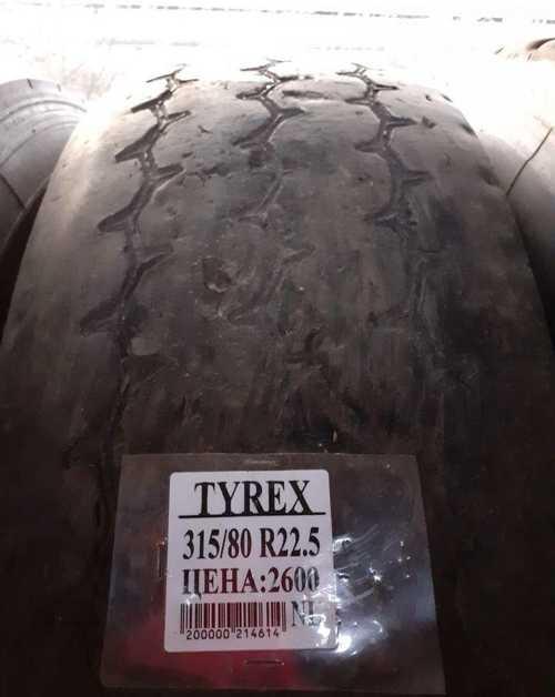 Шина tyrex 315/80 R22.5 8шАрт 214714 нл