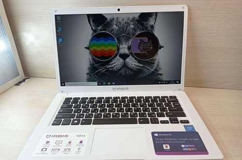 Почти новый Irbis NB66. FullHD iPS. 4 ядра. SSD 32