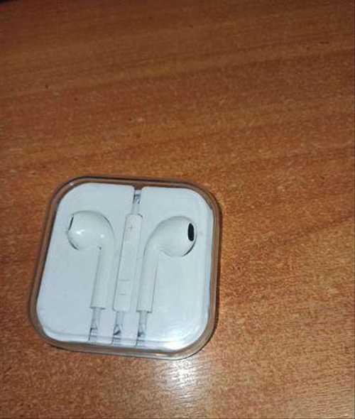 Наушники apple earpods lightning