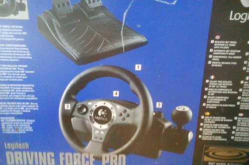 Руль Logitech driving force pro