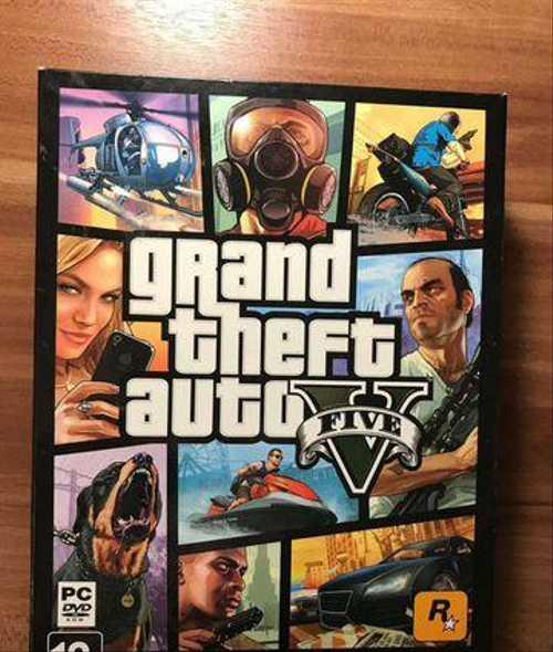 Компьютерные игры диски для пк GTA 5