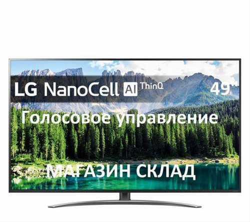 Телевизор NanoCell LG 49SM8200 (2019) черный Б\У