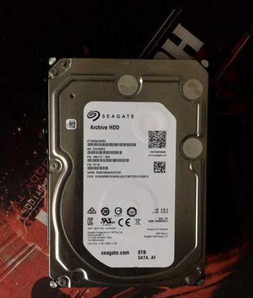 Hdd 8000 gb 8 tb sata iii. Seagate 8 TB st8000as0002.