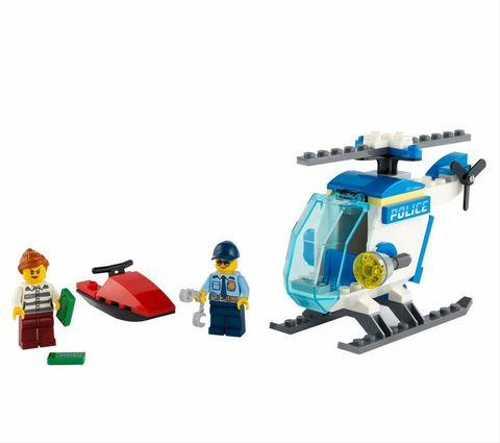 Конструктор Lego City Police, Полицейский вертолет (60275)