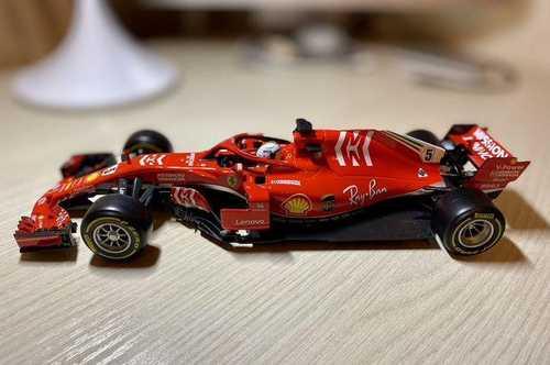 Ferrari SF71H Vettel 1/18 Bburago + Mission Winnow