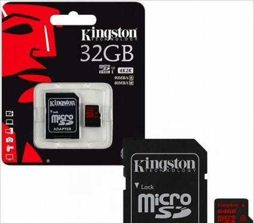 Карта памяти sdhc micro sdhc 32gb