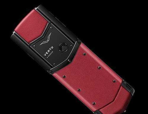 Vertu Pure Signature s Black Red