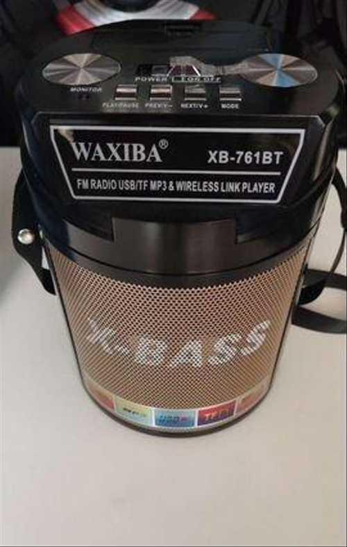 Блютуз колонка с FM радио waxiba XB-761BT