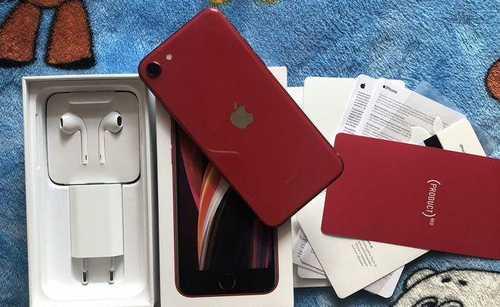 Новый iPhone SE2020 64gb Red/Эльдорадо