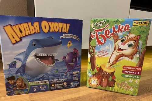 Игры Хасбро и Фортуна: Акулья охота и Crazy Белка