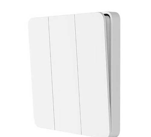 Настенный выключатель Xiaomi Mijia Wall Switch Tri