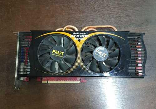 Видеокарта gtx 285 1gb 512b