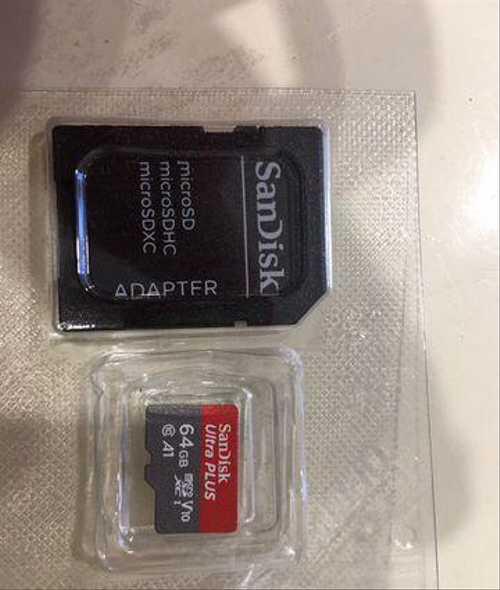 Карта памяти micro sd san disk