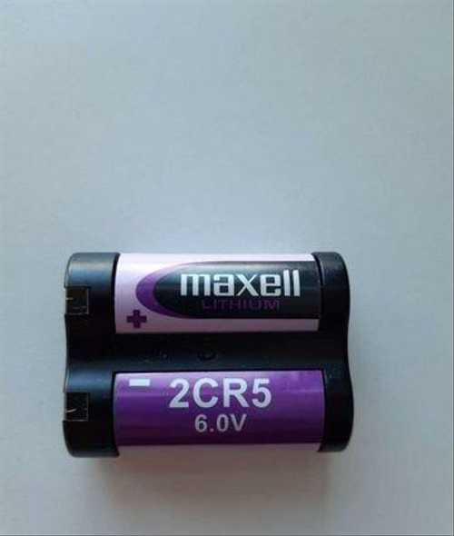 Литиевые батарейки 2CR5 maxell