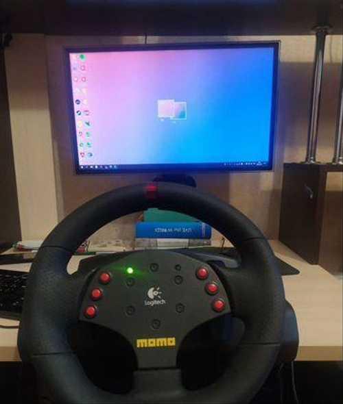 Компьютер не видит руль logitech momo racing