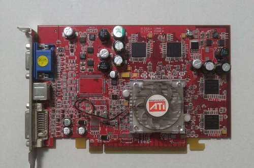 Видеокарта ATI Radeon x600pro 128 mb