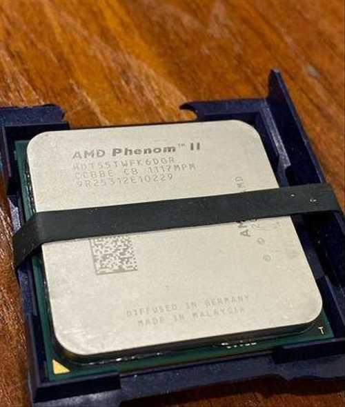 AMD Phenom II X6 1055T (6 ядер до 3.3Ghz) 95вт AM3