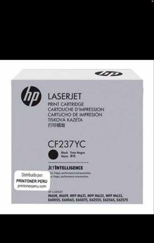 Новый картридж HP CF237YC