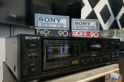 Sony TC-Rx55 кассетная дека Hi-Fi + пульт