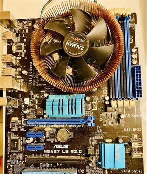 Процессор CPU AMD FX-8320 BOX с материнской платой