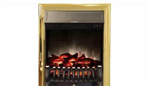 Электроочаг RealFlame Fobos Lux Brass