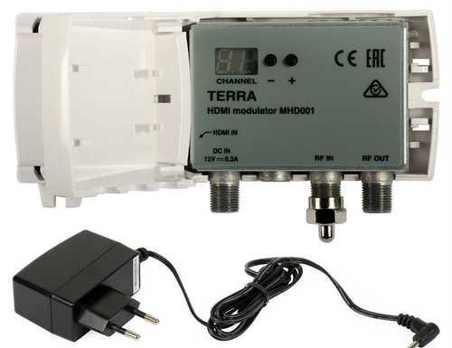 Terra MHD001 DVB-T hdmi-модулятор, оригинальный бп