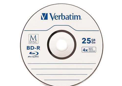 M-Disc DVD R BD-R Verbatim Lifitime Archival