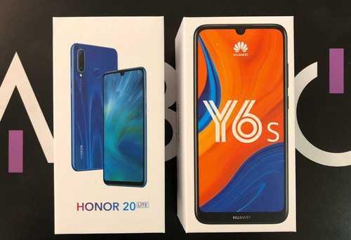 Honor 20 lite, Huawei y6s