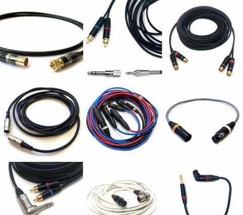 Кабели Canare Tchernov Tasker Neutrik XLR RCA 5DIN