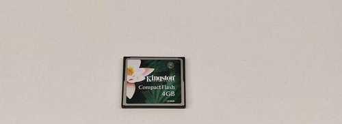 Карта памяти Kingston CompactFlash 4GB (CF/4GB)