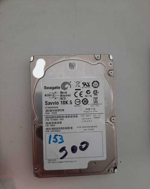 Жесткий диск seageta 900 Gb SAS 10k SFF