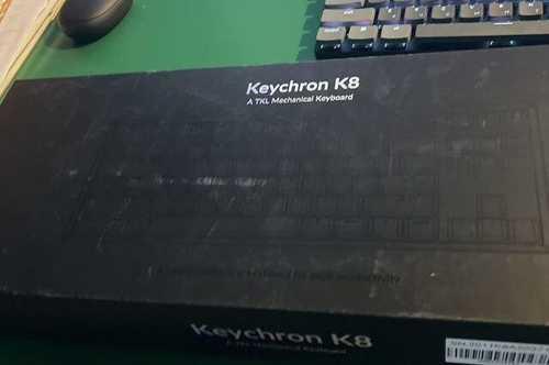 Мезанисеская клавиатура Keychron K8 Blue switches