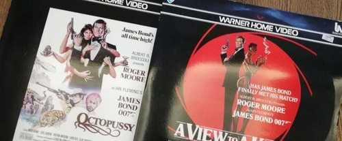 LD Lazer Disc James Bond 007