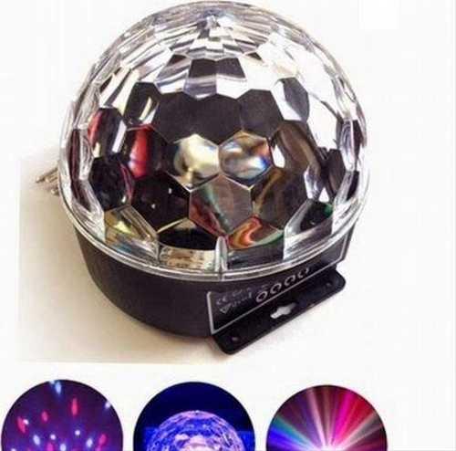 Светодиодный дискошар LED Magic Ball Light MP3