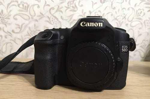 Зеркальный фотоаппарат canon 50d