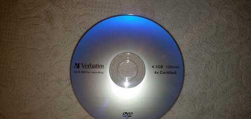 Диски (Болванки) DVD-RW 4,7Gb и CD-R 700Mb 2шт